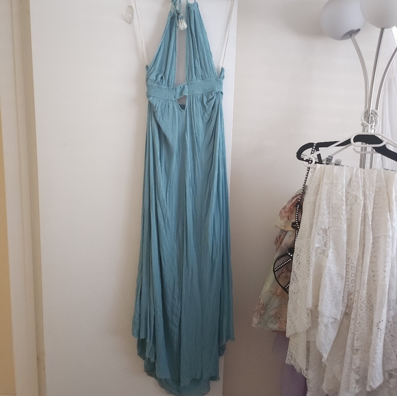 Free People | Dresses | Free People Look Into The Sun Maxi Calm Water ...